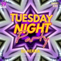 Tuesday Night Party Template | PosterMyWall