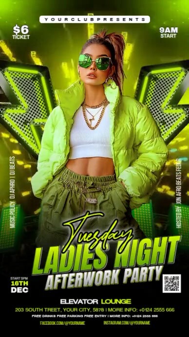 Tuesday night party Template | PosterMyWall