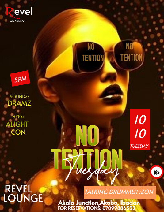 Tuesday Party Promotion Template | PosterMyWall