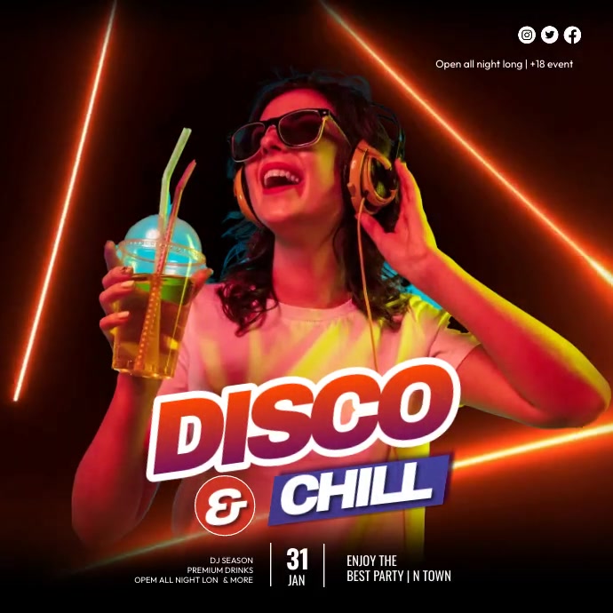 Tuesday Party Template | PosterMyWall