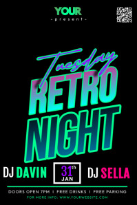 Tuesday Night Party Template | PosterMyWall