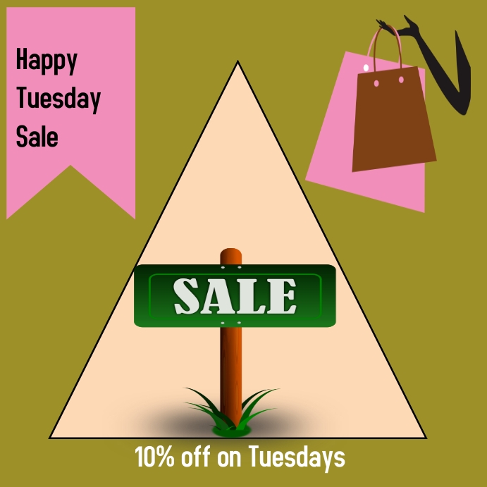 Tuesday sale, Template | PosterMyWall