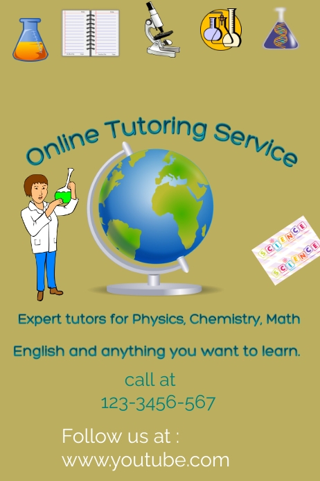 Tuition flyer Template | PosterMyWall