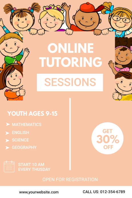 Tuition Service flyer Template | PosterMyWall