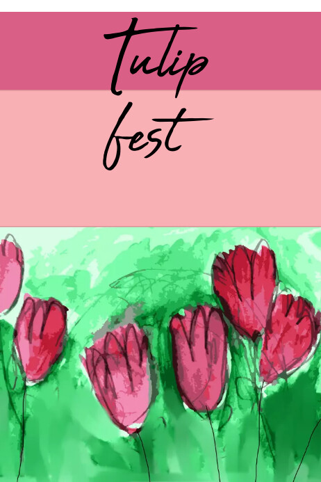 Tulip Fest Template | PosterMyWall