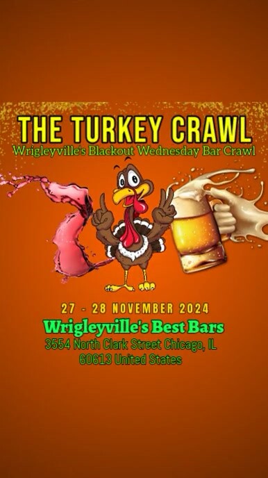 Copy of turkey crawl | PosterMyWall