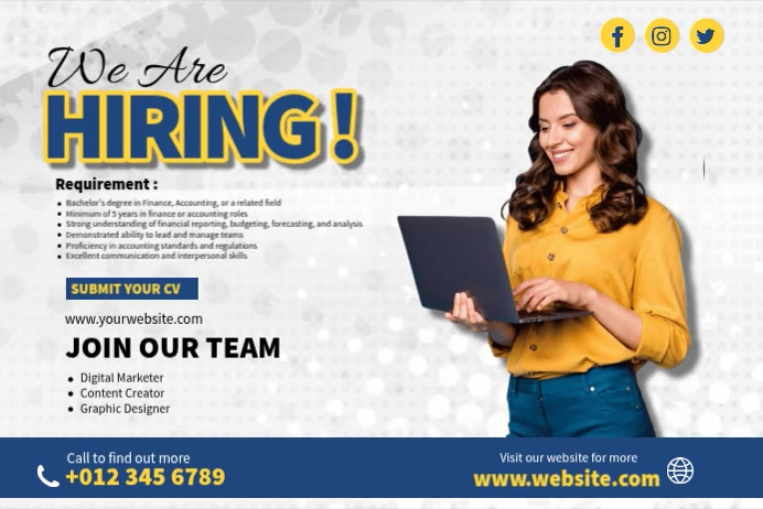 Turn Your Talent Into Impact Template | PosterMyWall