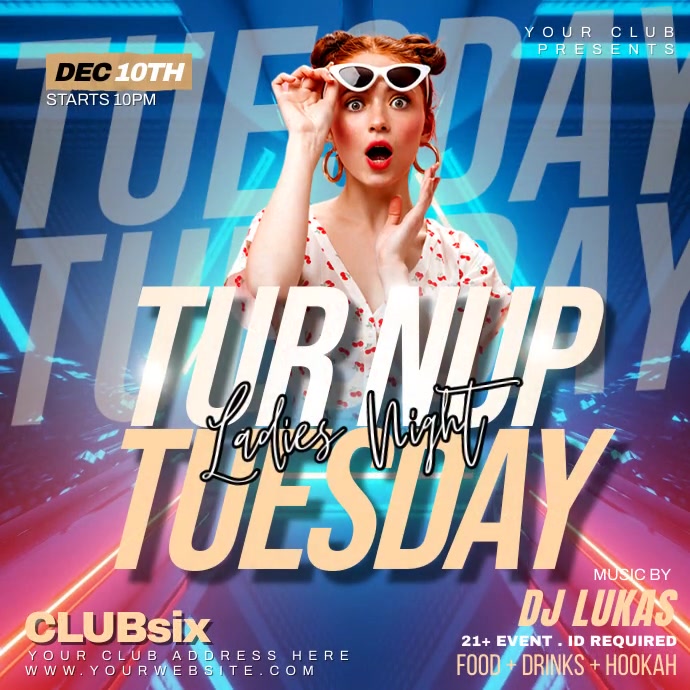 Copy of turnup | PosterMyWall