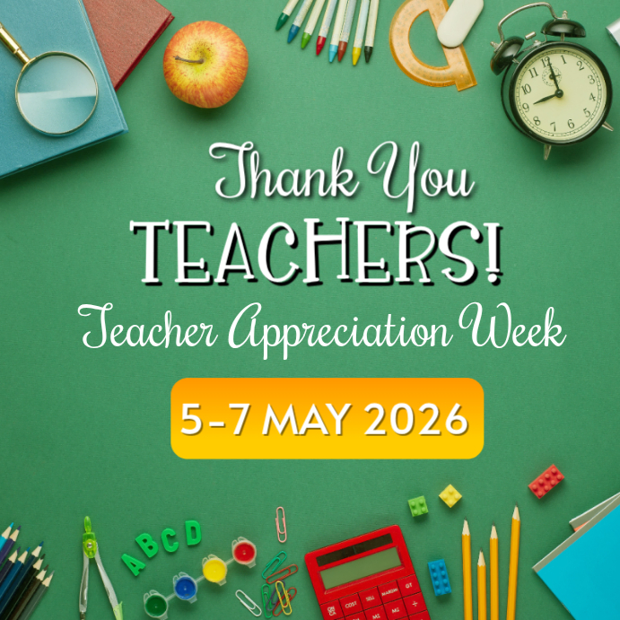 Turquoise Joyful Teacher Appreciation Instagram Post Template ...