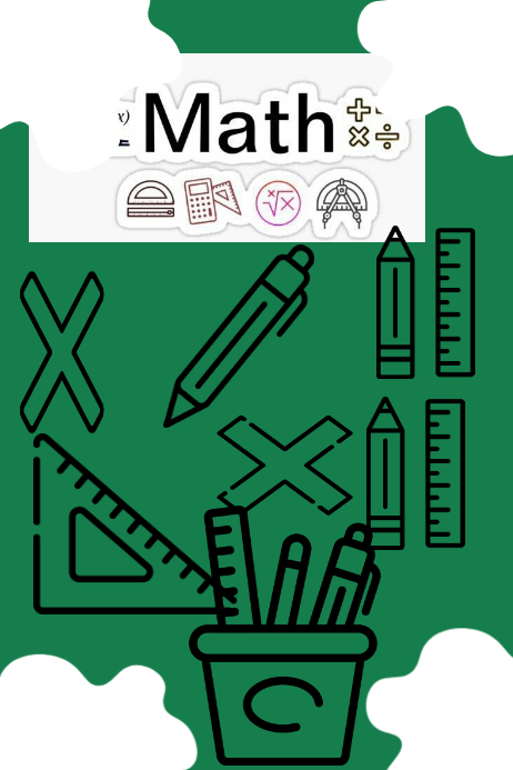 Turquoise Math Education Poster Template | PosterMyWall