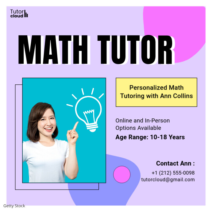 Tutor Education Post Template | PosterMyWall