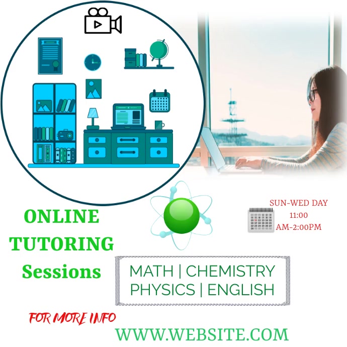 Copy of Tutoring | PosterMyWall