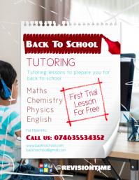 French Lessons Tutoring Language Flyer Template | PosterMyWall