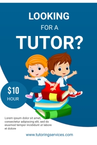 tutoring service flyer Template | PosterMyWall