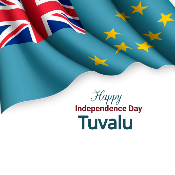 Copy of tuvalu independence day | PosterMyWall