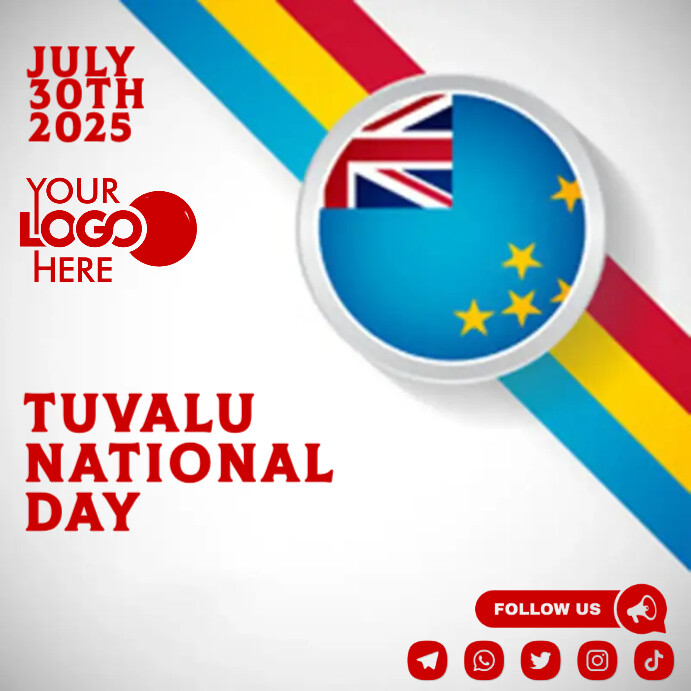 Tuvalu National Day Template | PosterMyWall