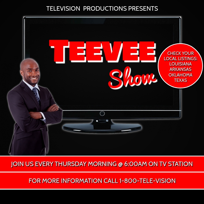 Copy of TV SHOW FLYER TEMPLATE | PosterMyWall