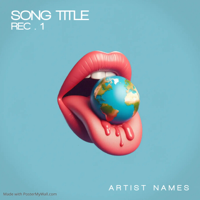 Modèle TVL - Single Mixtape Song EP Album Cover Art | PosterMyWall