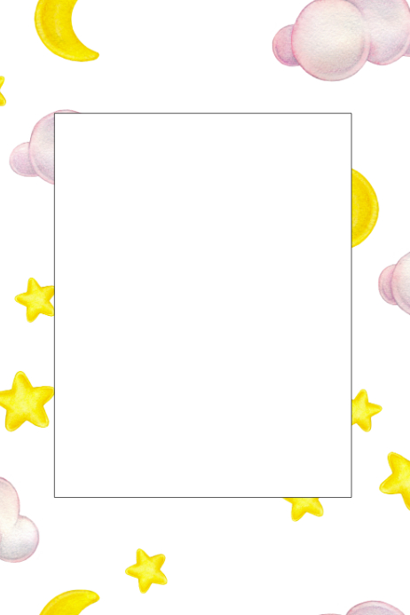 Twinkle Twinkle Party Prop Frame | PosterMyWall