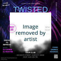 Twisted Friday Template | PosterMyWall