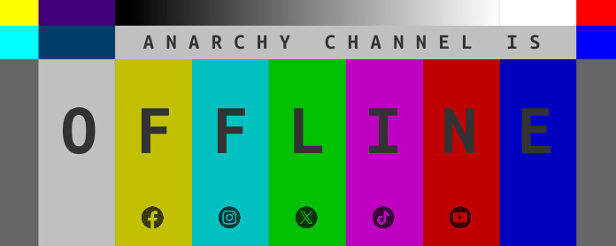 Copy of Twitch offline banner color bars template | PosterMyWall