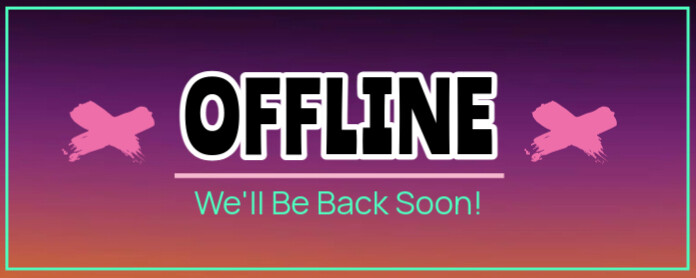 Twitch offline banner Template | PosterMyWall