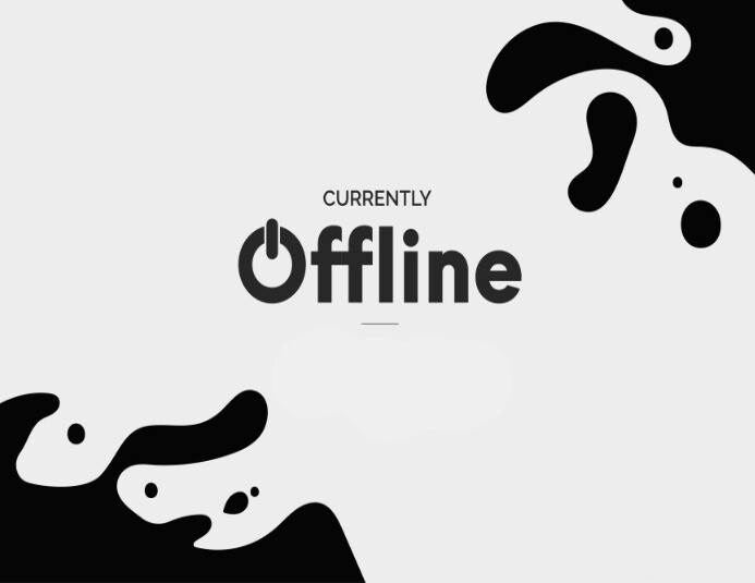 Twitch Offline Banner Template | PosterMyWall