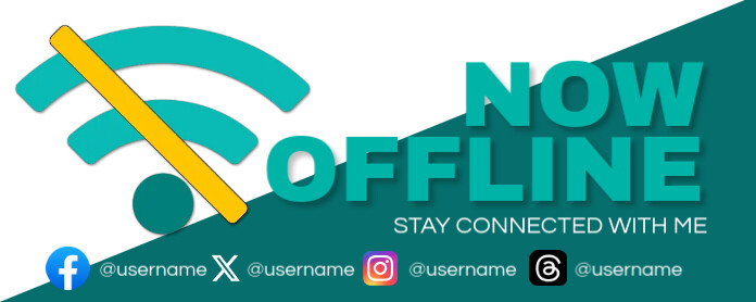 Twitch Offline Banner Template | PosterMyWall