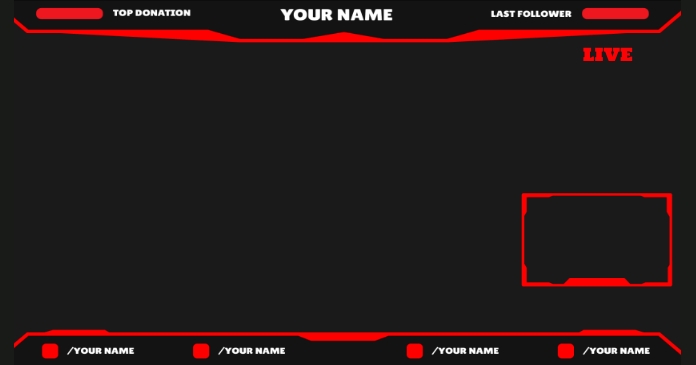 Twitch Overley Template | PosterMyWall