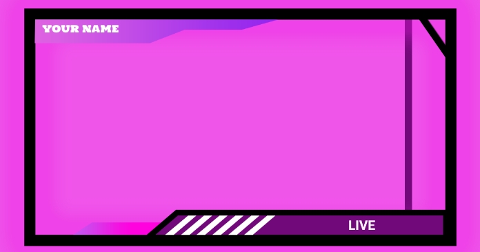 Plantilla de Twitch Overley Template | PosterMyWall