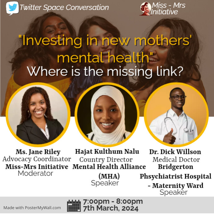 Twitter Space Conversation Meeting Ad Templat Template | PosterMyWall