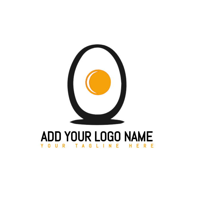 Copy of Typographic/bold/egg/typography/food/brand/business/symbol/icon ...