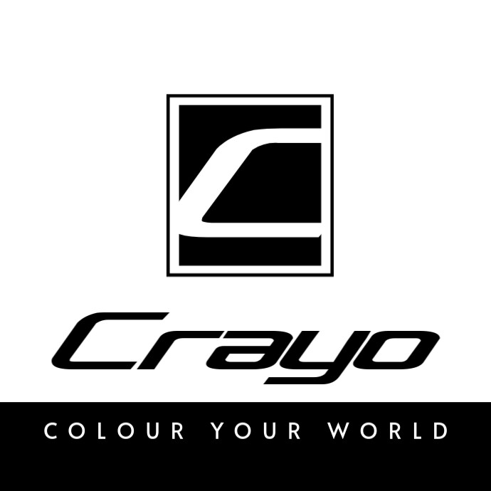 Typographic Crayo_color Your World Logo Templat | PosterMyWall