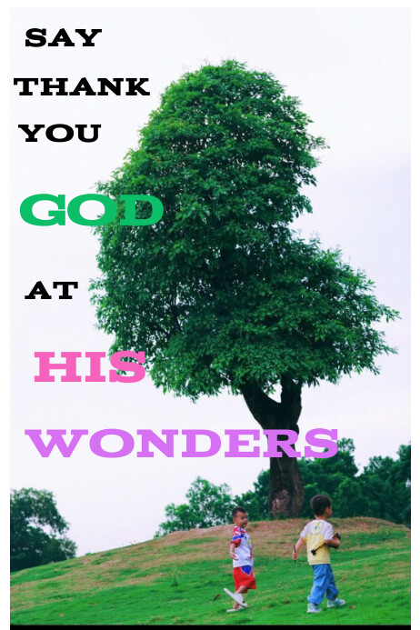 Typographic Green Poster Template | PosterMyWall