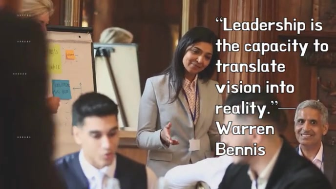 Typographic Inspirational Leadership Quote Youtube Thumbnail Template ...