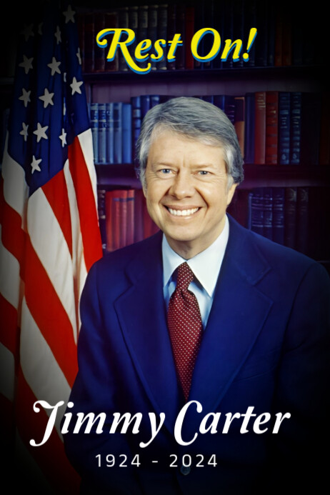 Jimmy Carter Poster-Vorlage | PosterMyWall