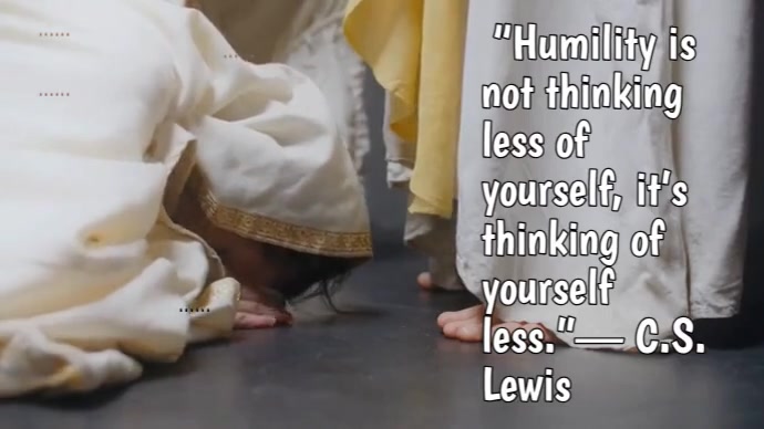 Typographic Loyalty & Humility Quote Youtube Thumbnail Templat ...