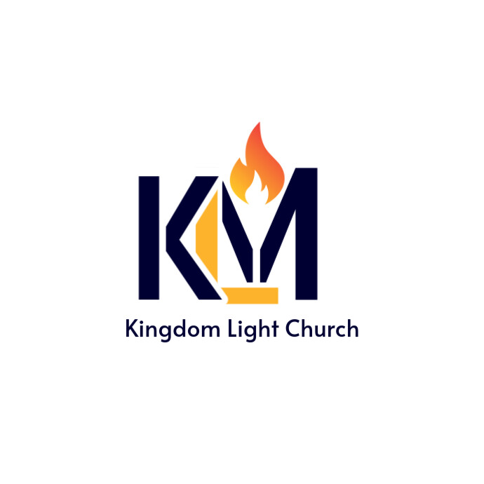 Copy of Typographic Modern Royal Church Logo – Kingdom Light Church ...