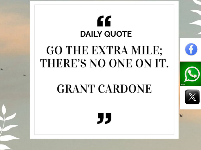 Typographic Motivational And Inspiration Daily Quote Presentation ...