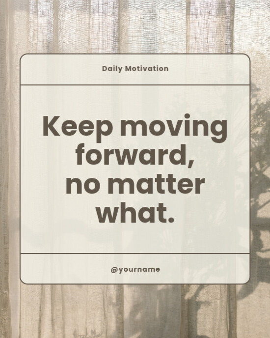 Plantilla de Typographic Motivational Inspirational Reminder Quote ...