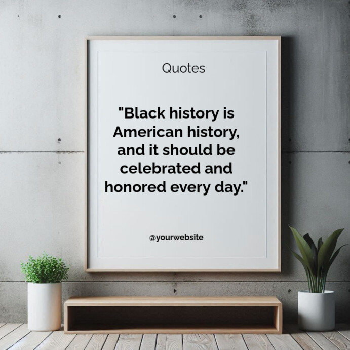 Typographic Motivational Quotes Square (1:1) Template | PosterMyWall