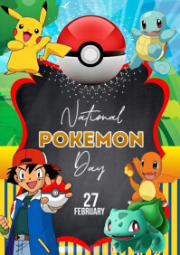 National Pokemon day Template | PosterMyWall