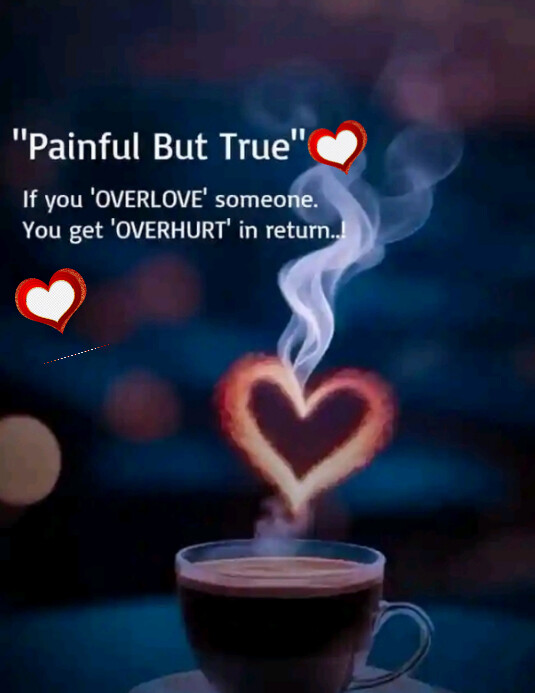 Copy of Typographic Painful But True Flyer (us Letter) | PosterMyWall