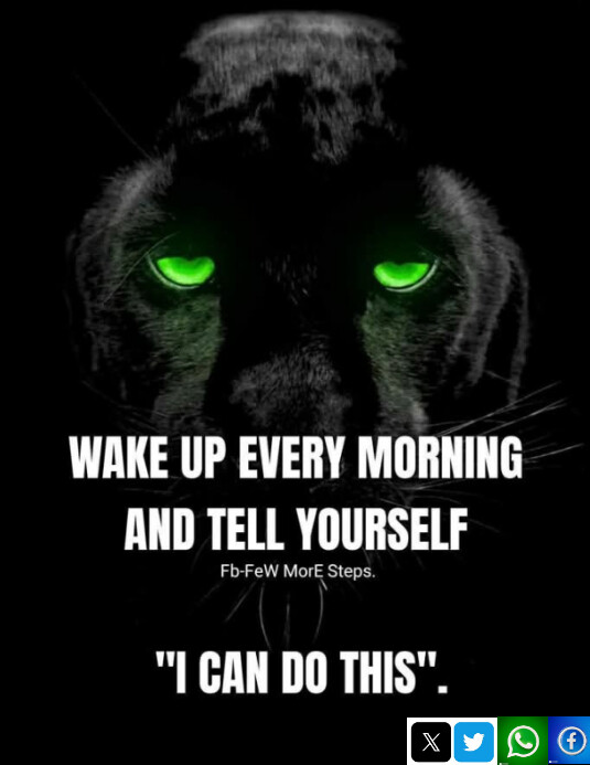 Copy of Typographic Quote About I Can Do It Flyer (us Letter) | PosterMyWall