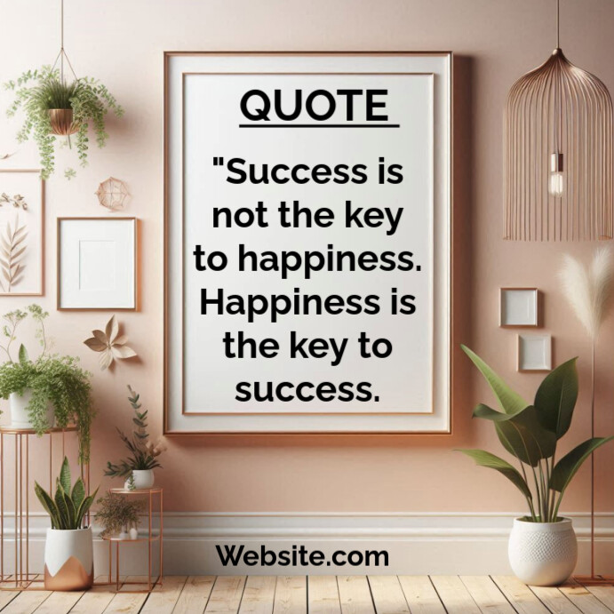 Copy of Typographic Quote Design Instagram Post | PosterMyWall