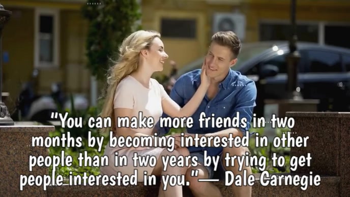 Typographic Relationship Building Quote Youtube Thumbnail Template ...