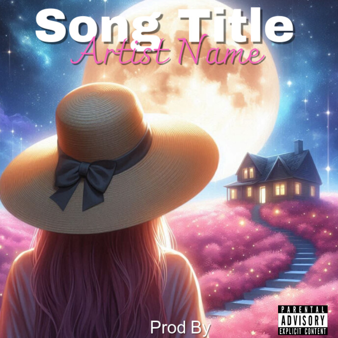 Plantilla de Typographic Song Mixtape Album Cover | PosterMyWall