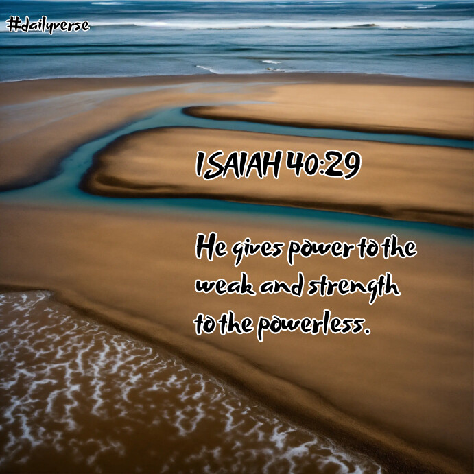 Typography Daily Verse Instagram Post Template | PosterMyWall