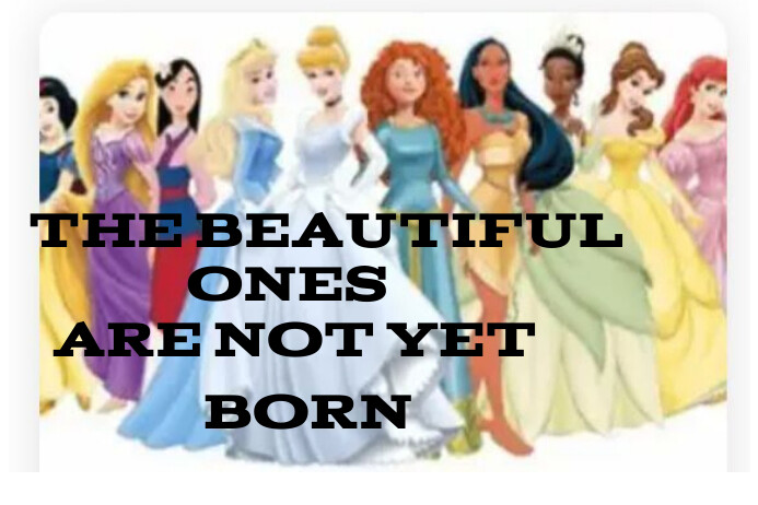 Copy of Typography Everyone Is Beautiful Poster | PosterMyWall