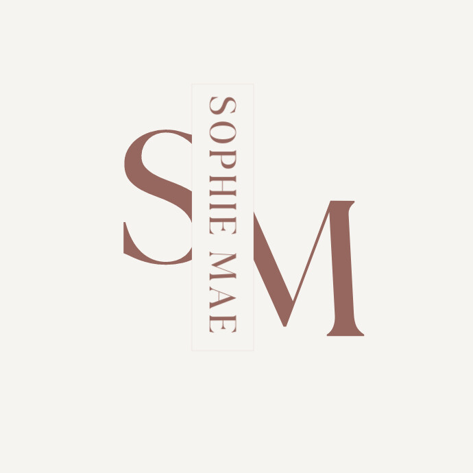 Copy of Typography Initial Letter Brand Logo | PosterMyWall